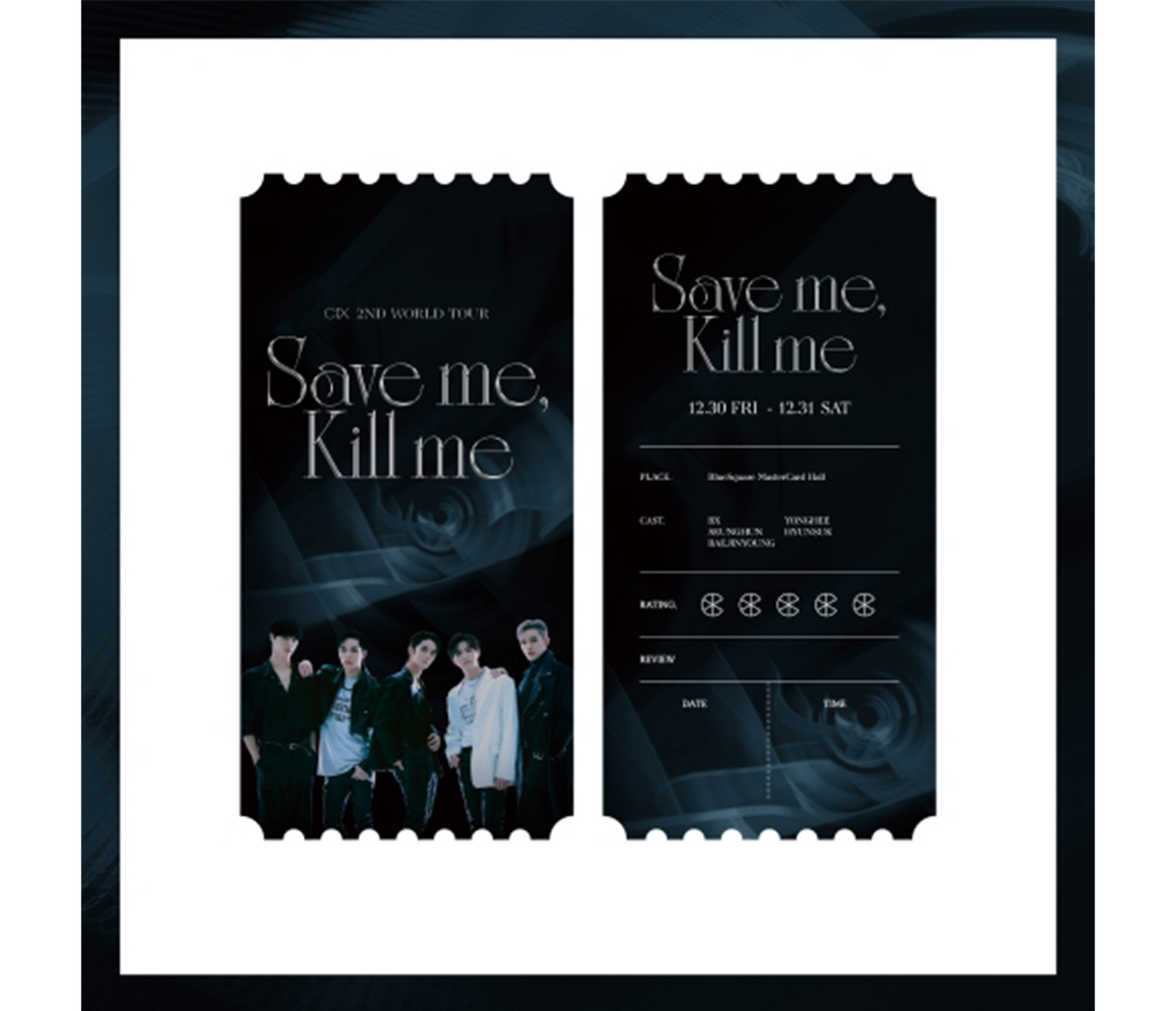 CIX - 2nd WORLD TOUR 〈Save me, Kill me〉 IN SEOUL OFFICIAL MD_SPECIAL T – Korea Box