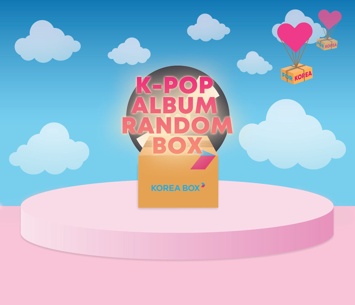 K-POP ALBUM RANDOM BOX – Korea Box