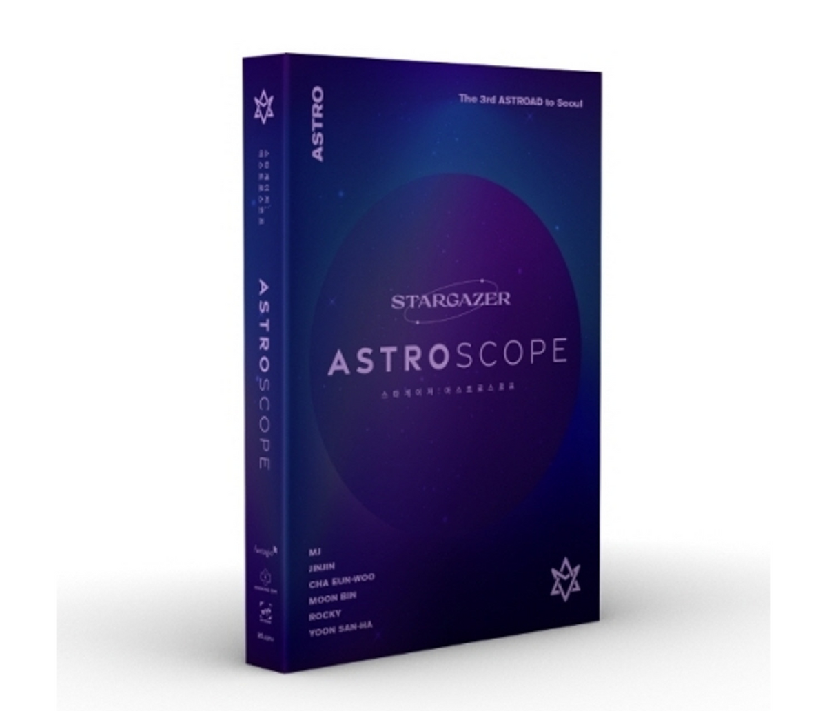 ASTRO - The 3rd ASTROAD to Seoul STARGAZER DVD – Korea Box