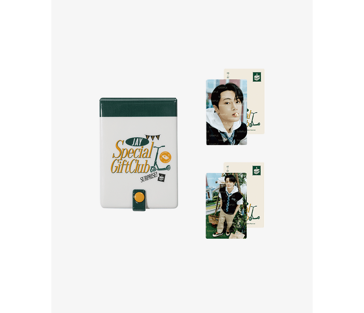 ENHYPEN - JAY SPECIAL GIFT CLUB OFFICIAL MD _ MINI PHOTO CARD BINDER ...