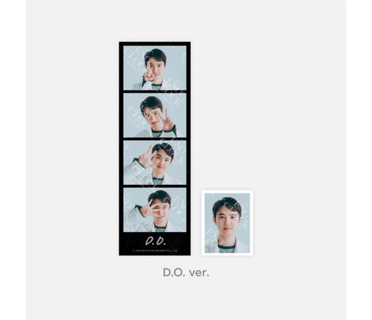 EXO - 2023 FANMEETING EXO' CLOCK OFFICIAL MD _ 4 CUT + PHOTO SET ...