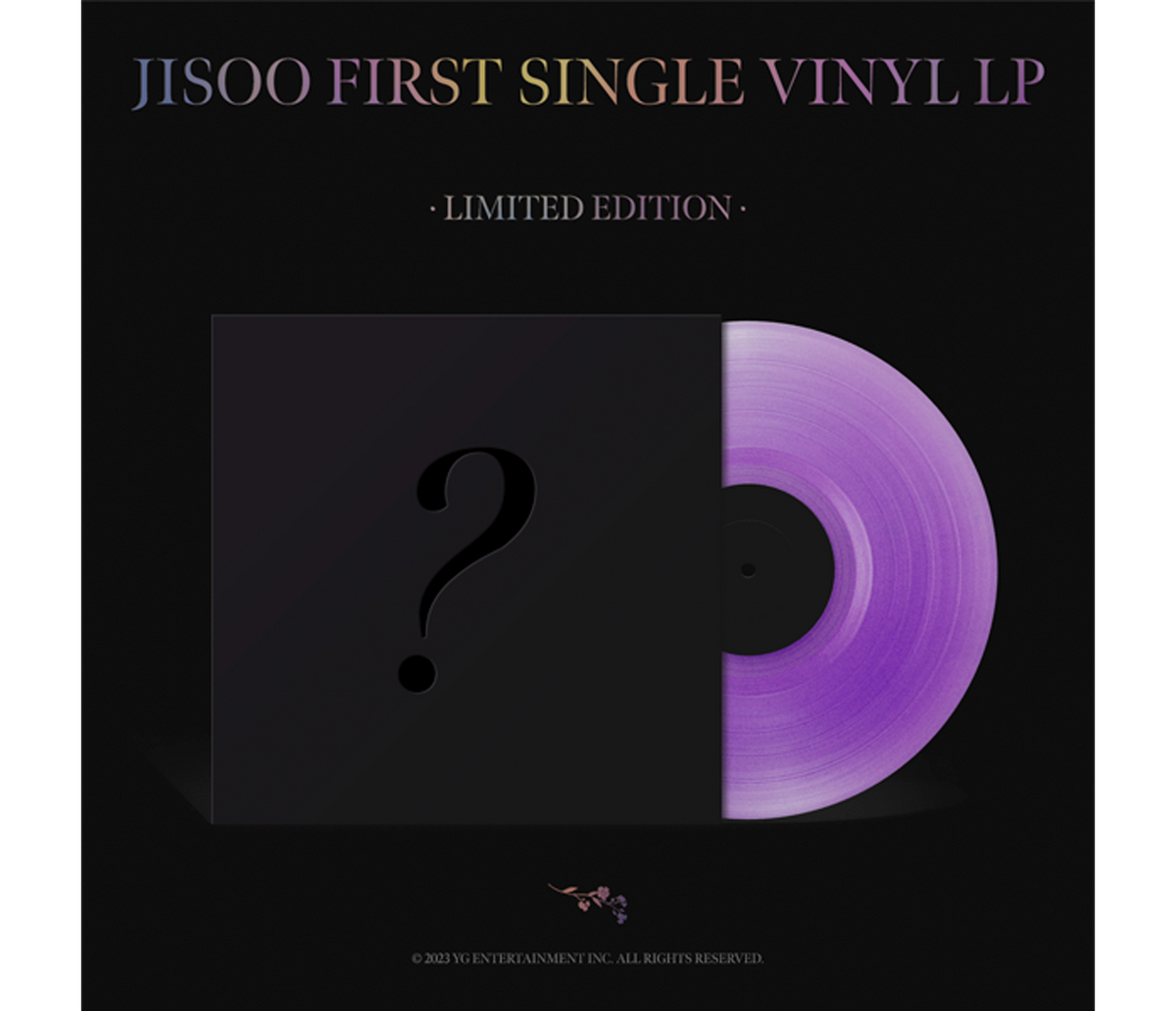 JISOO - JISOO FIRST SINGLE VINYL LP -LIMITED EDITION- – Korea Box