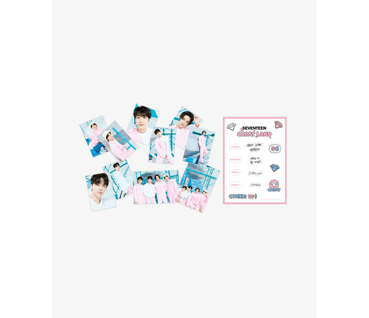 SEVENTEEN - 2023 CARAT LAND _ Sticker Set – Korea Box