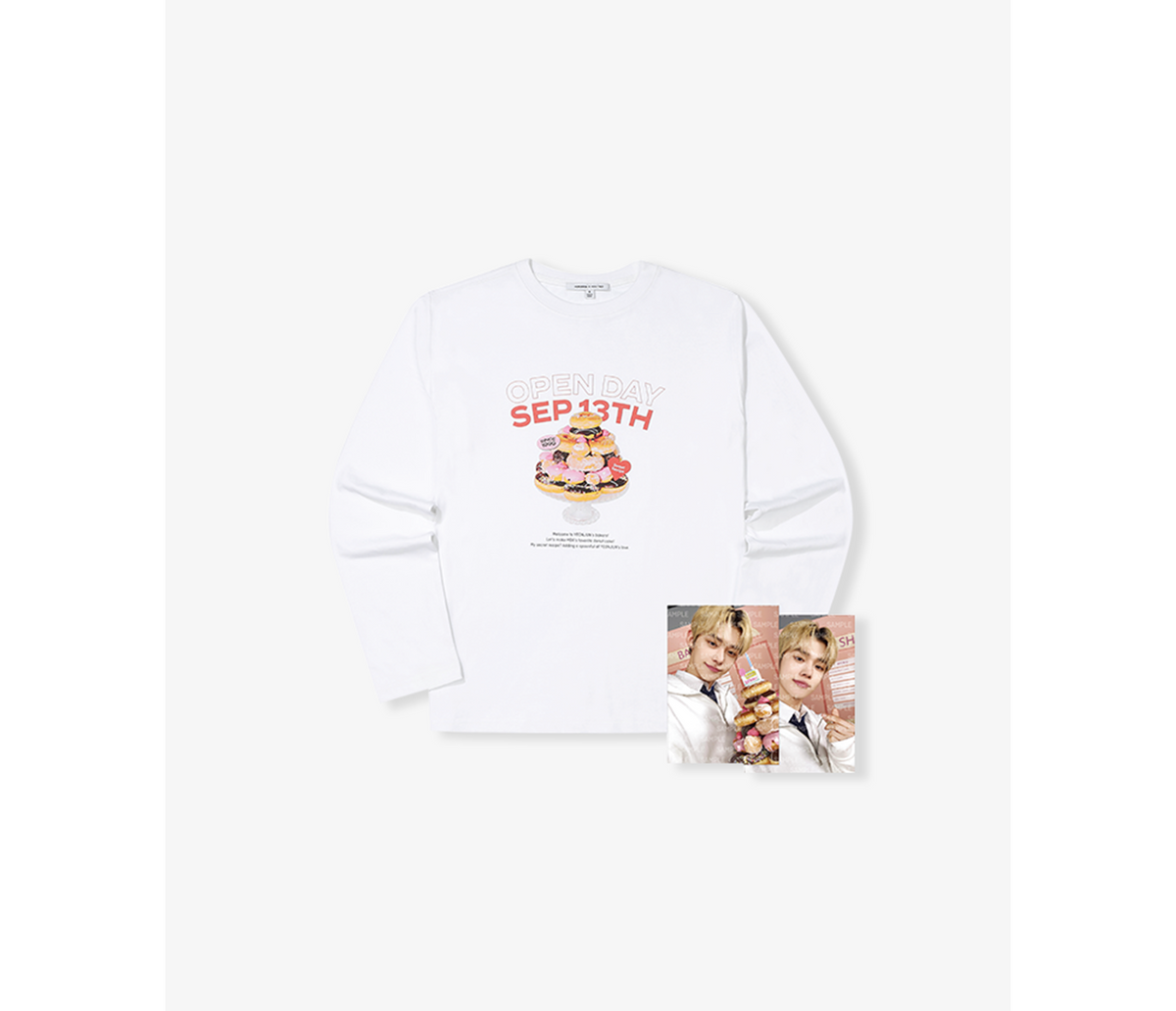 TXT - BIRTHDAY OFFICIAL MD YEONJUN'S BAKE SHOP L/S T-Shirt – Korea Box